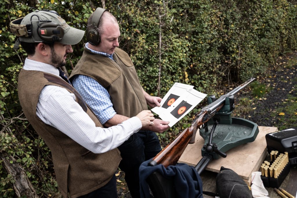 Regulating a double rifle by Diggory Hadoke - John Rigby & Co.